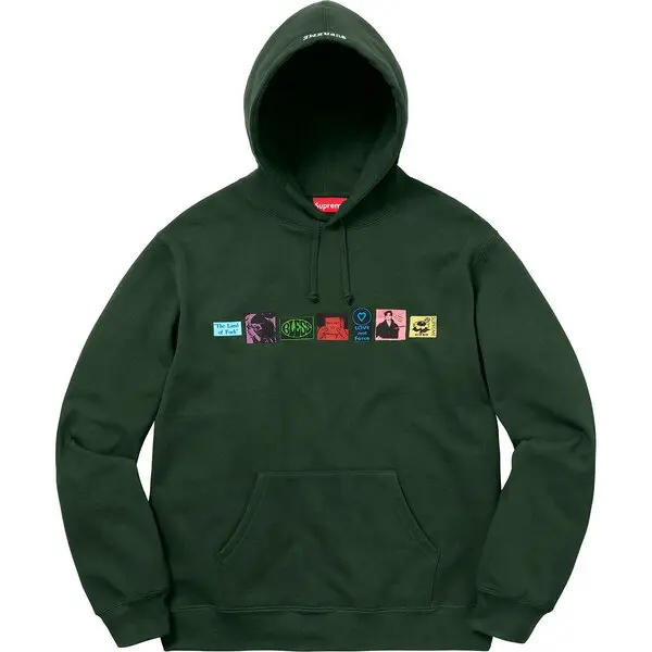 Supreme Hooded Sweatshirt - Dark Green