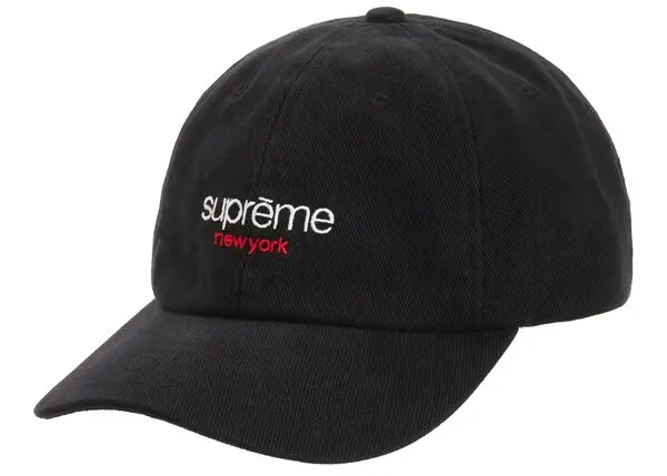 Supreme Classic Logo 6-panel Cap
