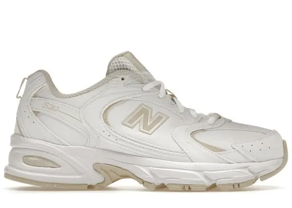 NEW BALANCE 530 Sneakers - White/calm Taupe