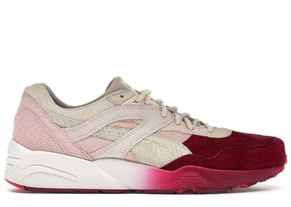 PUMA Ronnie Fieg X R698 "sakura - Beet/red/pearl