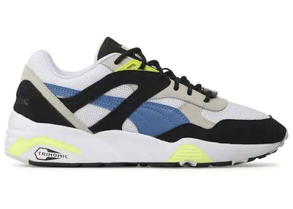 PUMA R698in Sneakers - White/lake Blue