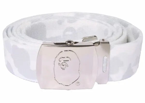 BAPE Camo Gi Belt - White