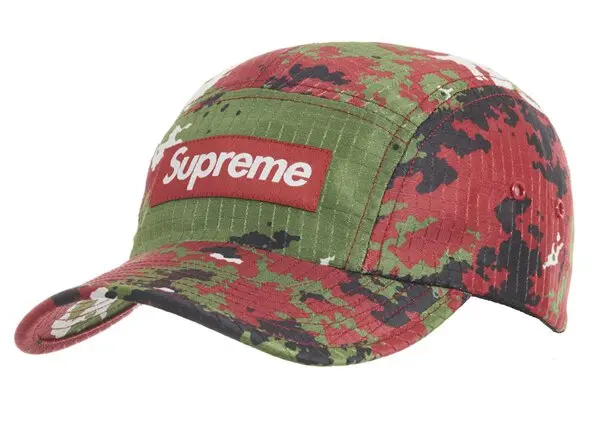 Supreme Camo Ripstop Camp Cap
