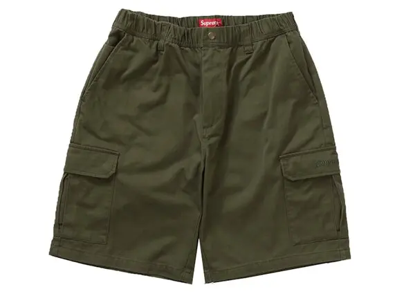 Supreme Cargo Work Short - Olive