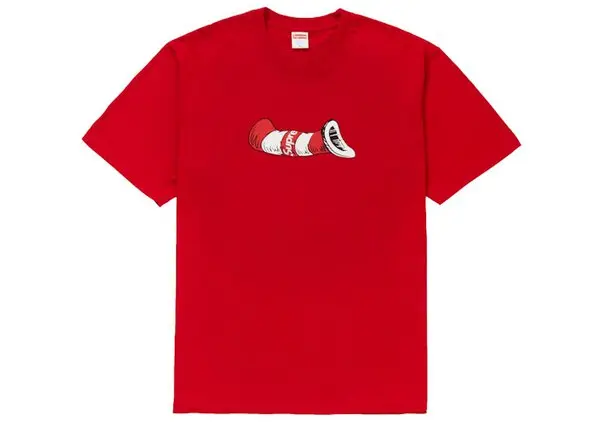 Supreme Cat In The Hat Tee Shirt