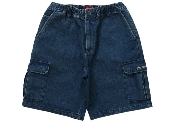 Supreme Cargo Work Short - Denim