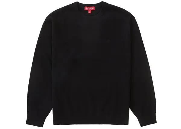 Supreme Cashmere Crewneck Sweater - Black