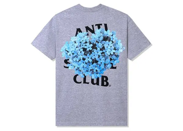 ANTI SOCIAL SOCIAL CLUB All Rise Tee Shirt - Grey