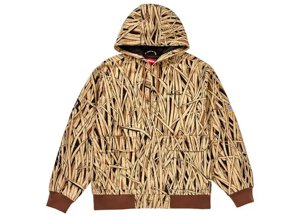 Supreme Canvas Hooded Work Jacket