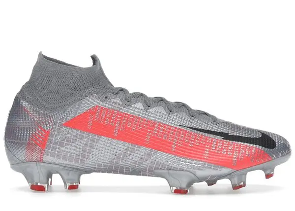 Nike Mercurial Superfly Elite Fg - Metallic Bomber Grey/particle Grey/laser Crimson