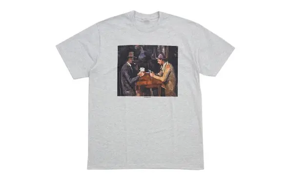 Supreme Cards Tee - Ash Grey
