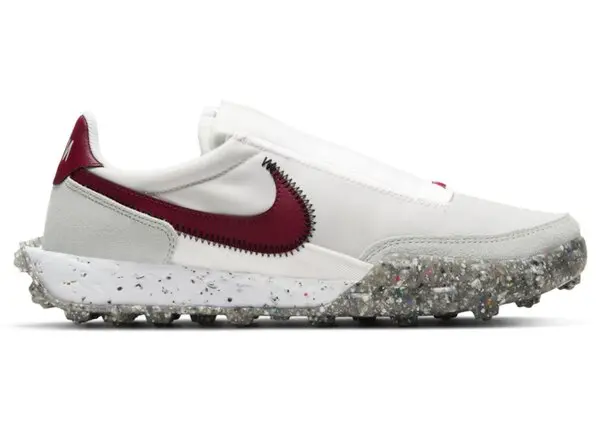 Nike Waffle Racer Crater Sneakers - Summit White/photon Dust/black