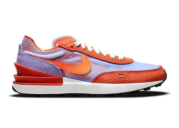 Nike Waffle One Sneakers - Team Orange/purple Pulse/active Fuchsia
