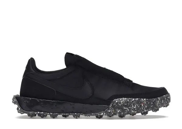 Nike Waffle Racer Crater Sneakers - Black