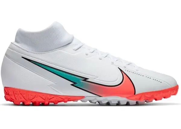 Nike Mercurial Superfly Academy Tf - White/photon Dust/hyper Jade