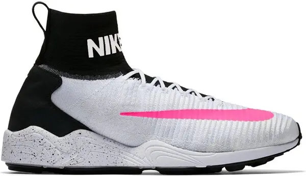 Nike Mercurial Flyknit Fc Sneakers - Black/white/pink Blast