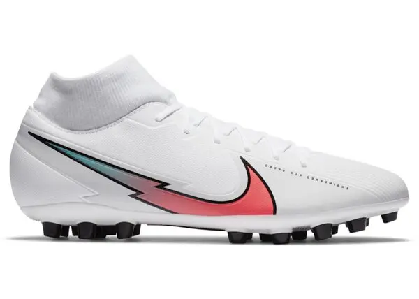 Nike Mercurial Superfly Academy Ag - White/photon Dust/hyper Jade