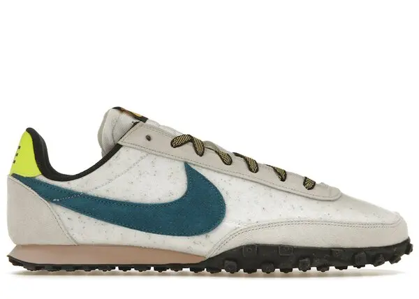Nike Waffle Racer Worldwide Sneakers - Summit White/green Abyss/photon Dust