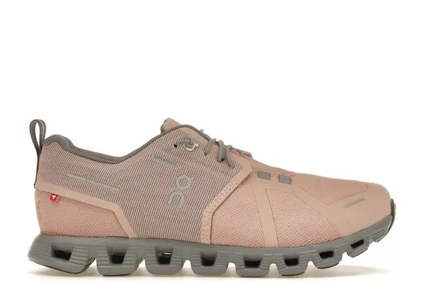 On Running Cloud 5 Waterproof Sneakers - Rose/fossil