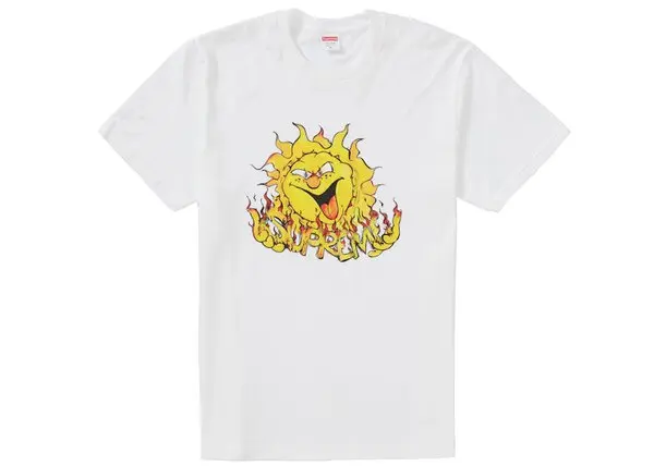 Supreme Sun Tee Shirt - White