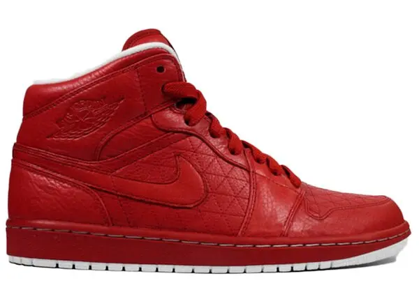 JORDAN 1 Phat Premier High-top Sneakers - Varsity Red/white
