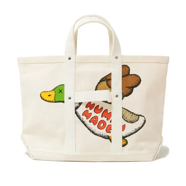 KAWS X Human Made Medium Tote Bag