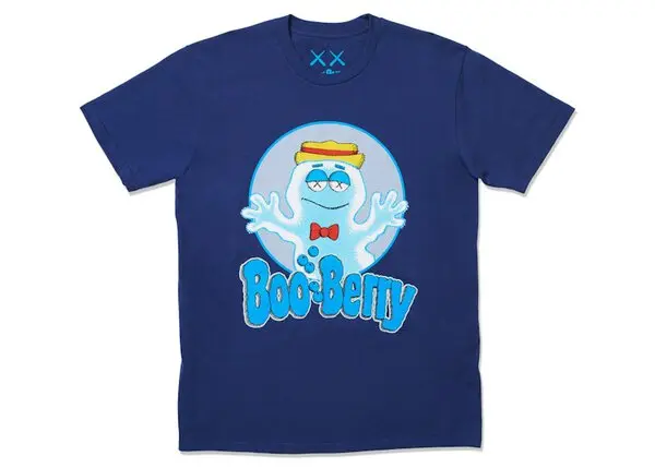KAWS X Monsters Boo Berry T-shirt - Blue