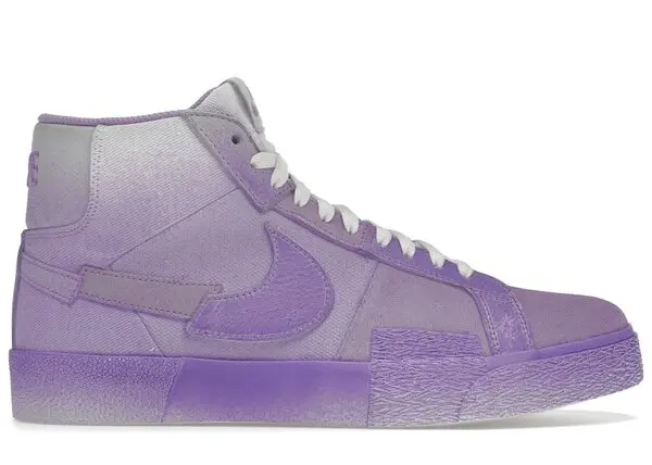 Nike Blazer Mid Prm Sneakers - Lilac/white