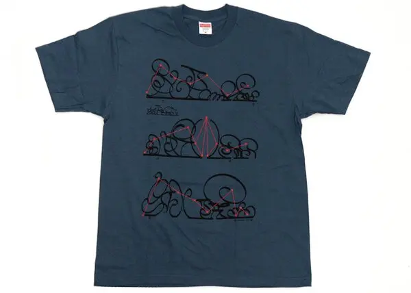 Supreme System Tee Shirt - Slate