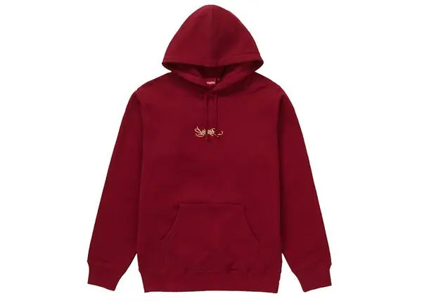 Supreme Tag Logo Hooded Sweatshirt