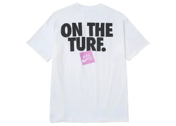 Nike Sb Born X Raised On The Turf Tee Shirt - White 3m