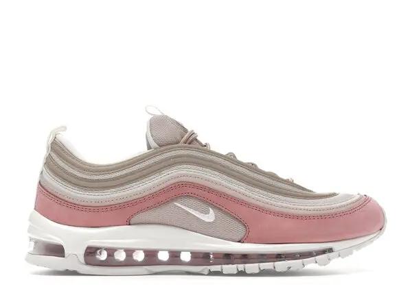 Nike Max 97 Sneakers - Particle Beige/summit White/rush Pink