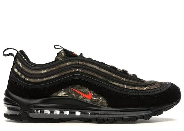 Nike Air Max 97 Realtree Sneakers - Black/team Orange