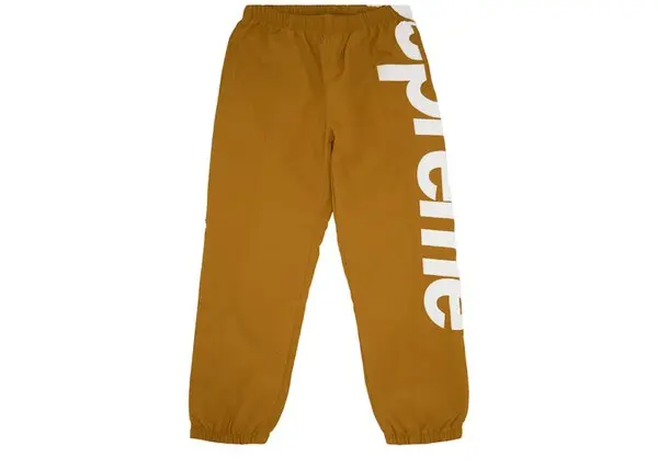 Supreme Spellout Track Pant - Dark Gold