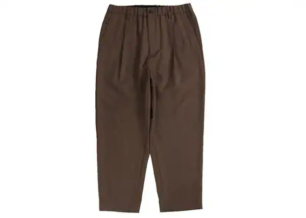 Supreme Pleated Trouser - Brown | Editorialist