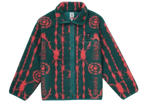 Supreme South2 West8 Fleece Jacket - Teal