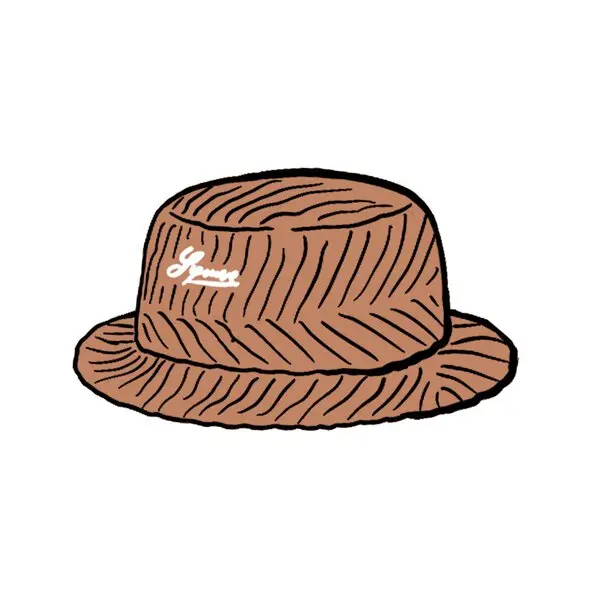 Supreme Terry Corduroy Crusher Hat - Tan