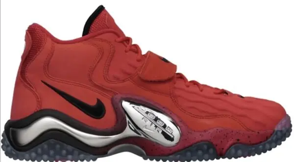 Nike Air Zoom Turf Jet '97 Qsin Sneakers - Challenge Red/black