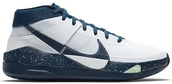 Nike Kd Team Navy Sneakers - College Navy Blue/white