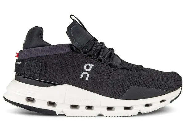 On Running Cloudnova Sneakers - Phantom/white