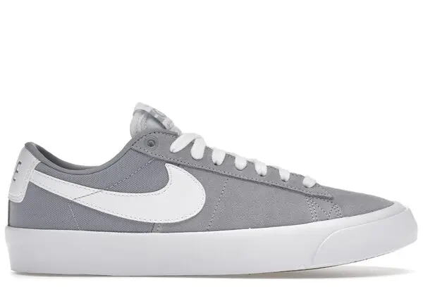 Nike Zoom Blazer Low Pro Gt Sneakers - Wolf Grey/white
