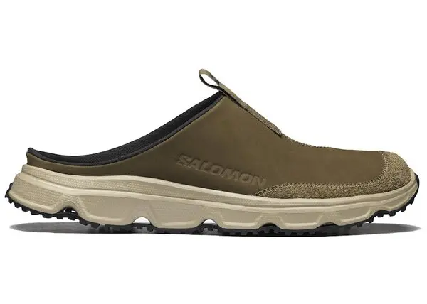 SALOMON Rx Slide Leather Advanced - Kangaroo/safari/black