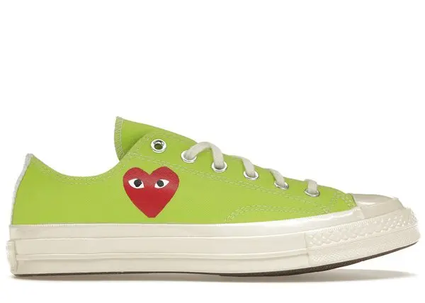 CONVERSE Chuck Taylor All Star 70 Ox Comme Des Garcons Play - Bright Green
