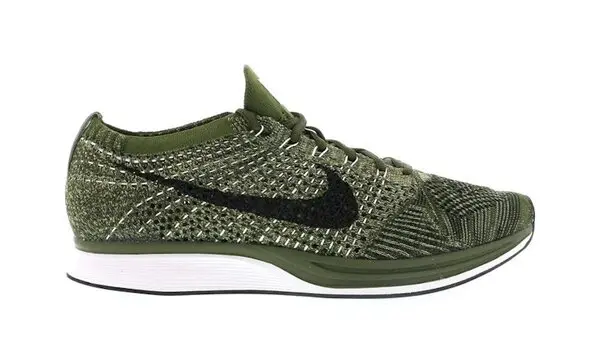 Nike Flyknit Racer Sneakers - Rough Green/neutral Olive/sequoia
