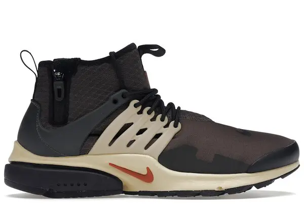 Nike Air Presto Mid Utility Sneakers - Baroque Brown/sesame/sequoia