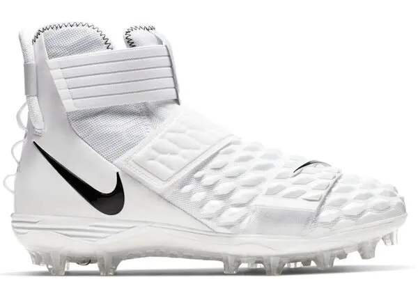 Nike High Top Athletic Sneakers - White/wolf Grey