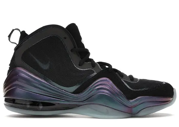Nike Air Penny 5 Invisibility Cloak Sneakers - Black/atomic Teal/purple