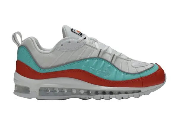 Nike Air Max 98 Sneakers - Cosmic Clay/white/light Aqua