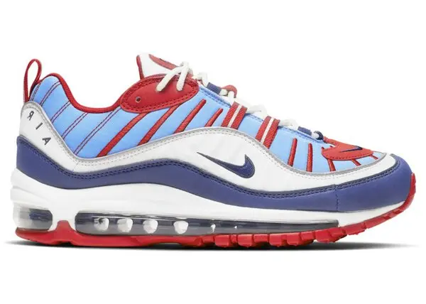Nike Air Max 98 Sneakers - Summit White/blue Void