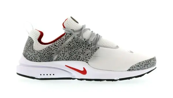Nike Presto Safari Sneakers - White/university Red/pure Platinum
